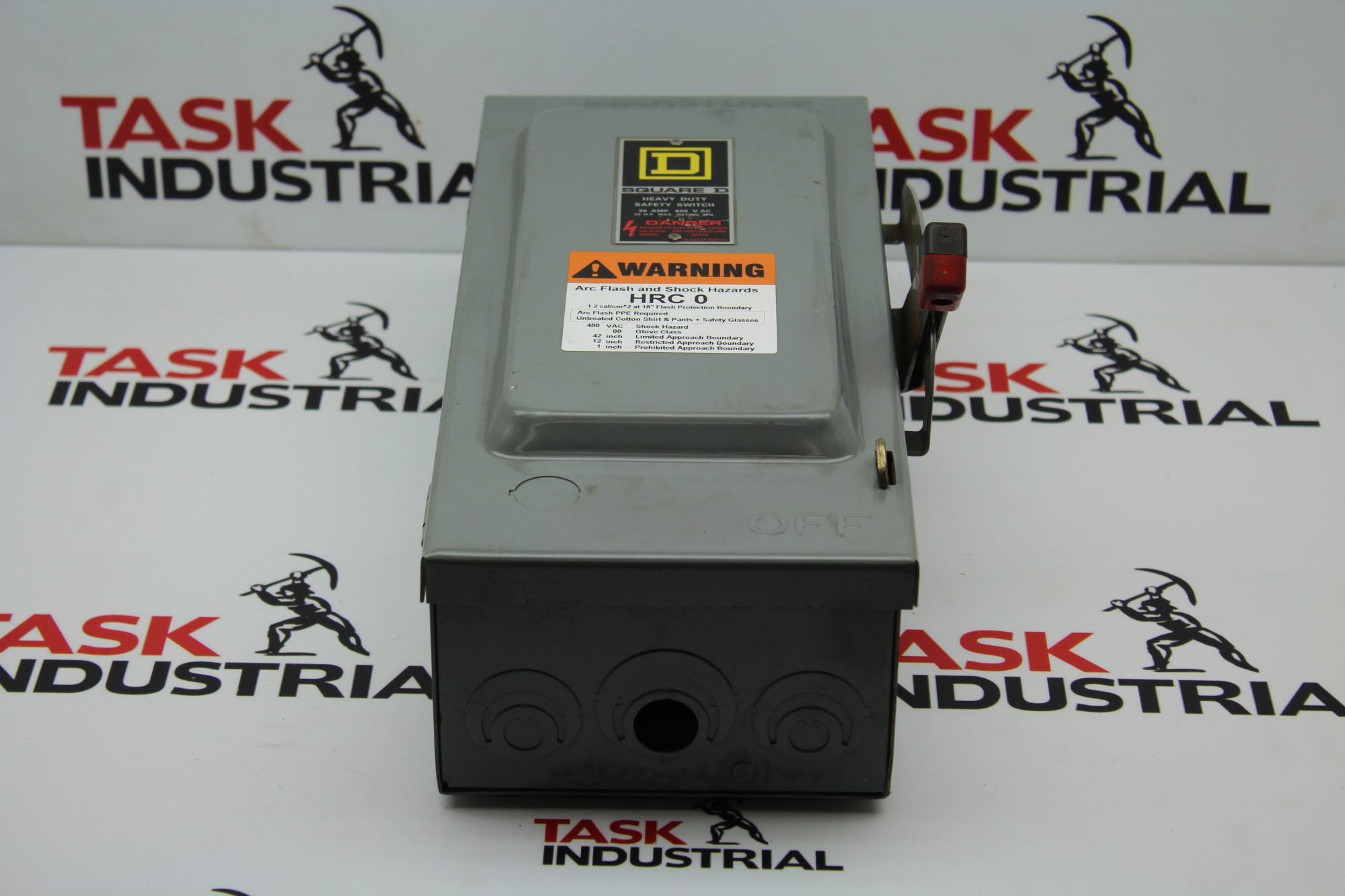 Square D Safety Switch CAT NO H361 Series E1 Single Throw Fusible