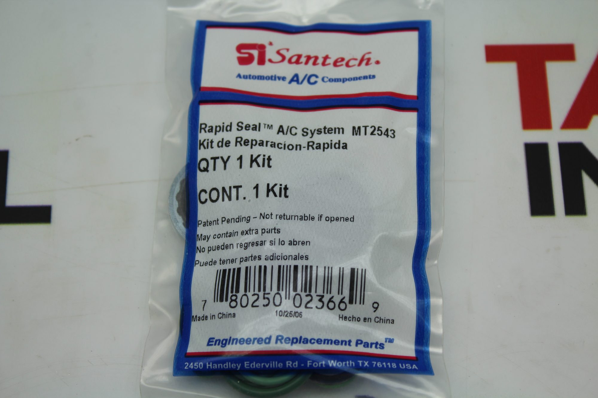 Santech MT2543 Rapid Seal A/C System Kit