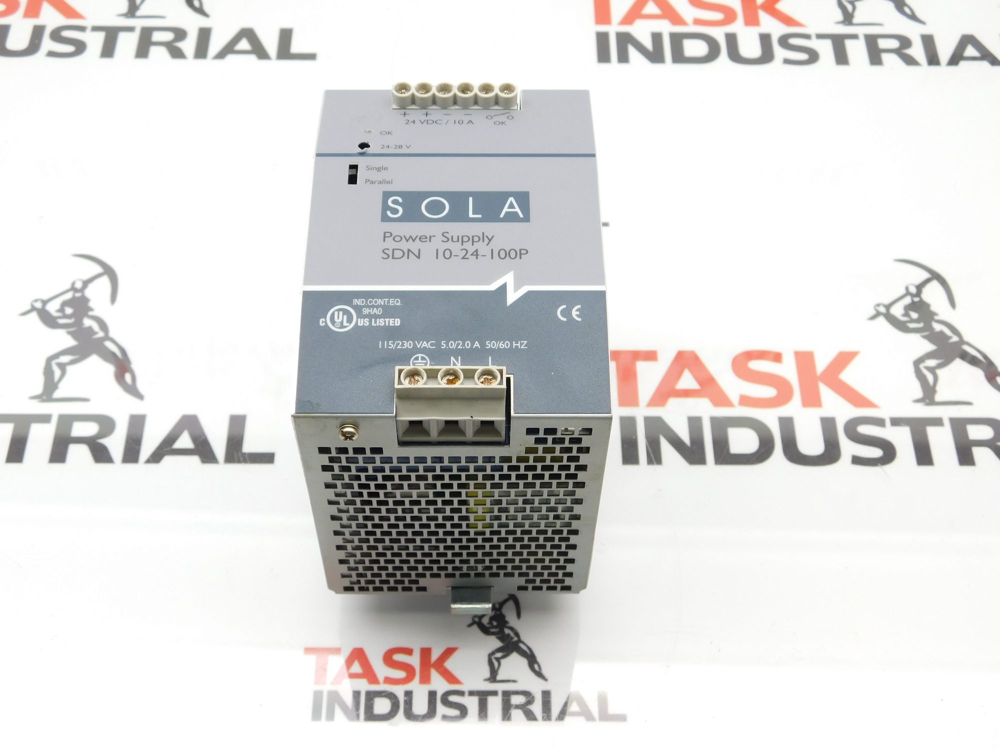 SOLA Power Supply SDN 10-24-100P 24 Output Volts - Task Surplus